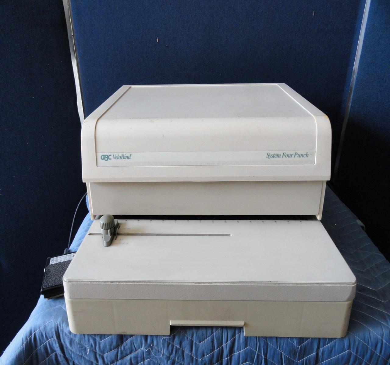 Lot #26: GBC VeloBind System 4 Paper Punch - WireBids